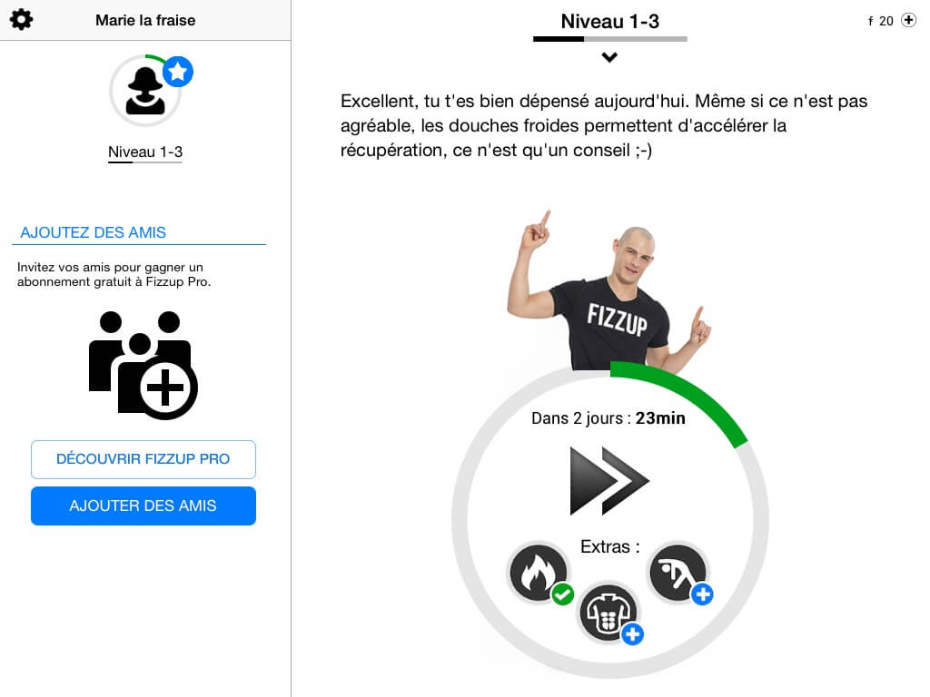Fizzup : le coaching sportif connecté - Le site entorse.org fait pour ...